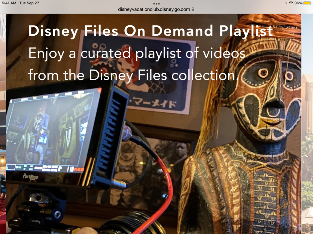 DVC Files organized on member site to view content | DVCinfo Community