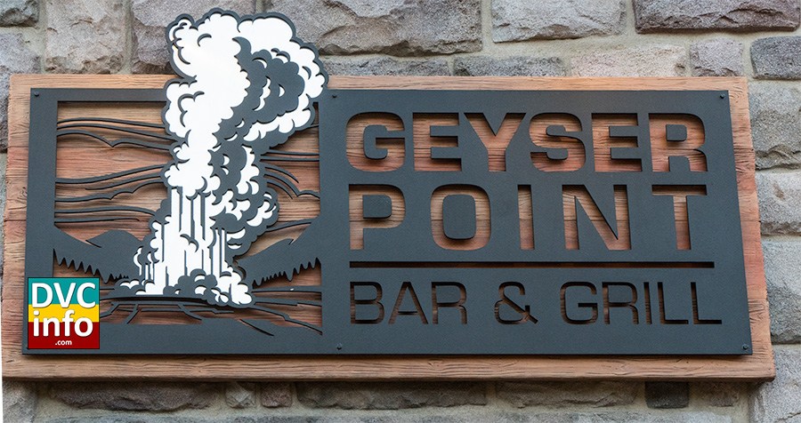 Geyser Point Bar & Grill Now Open at Wilderness Lodge | DVCinfo Community