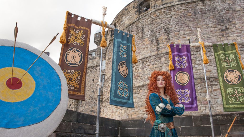 Princess Merida Inspires Disney Cruise Line Guests at Scotland's ...