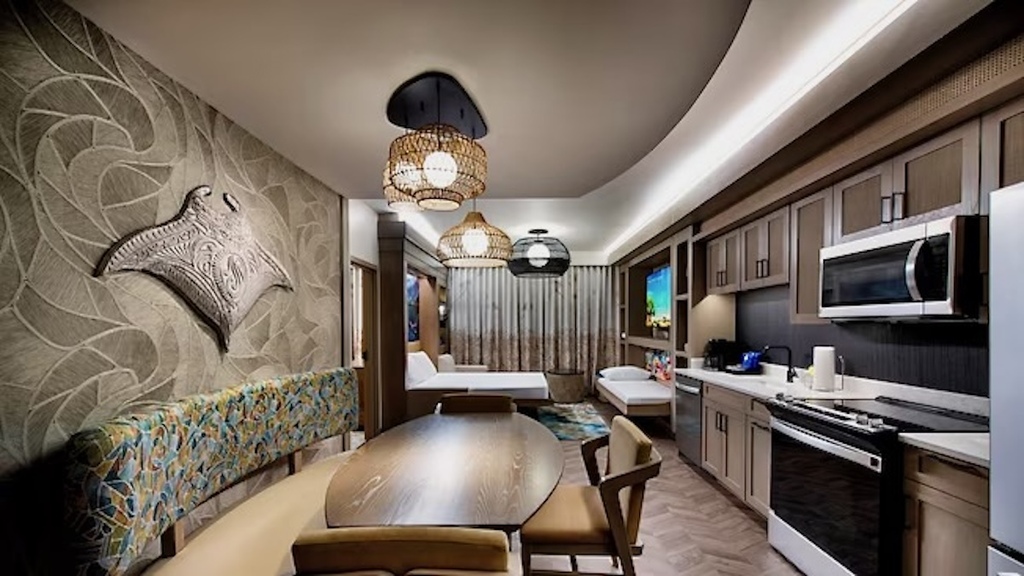 Polynesian Island Tower Two Bedroom Villa Interior | DVCinfo Community
